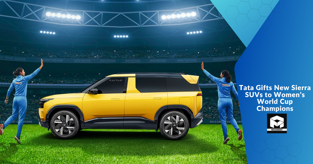 Tata Gifts New Sierra SUVs to Women’s World Cup Champions | Autos MaxAbout