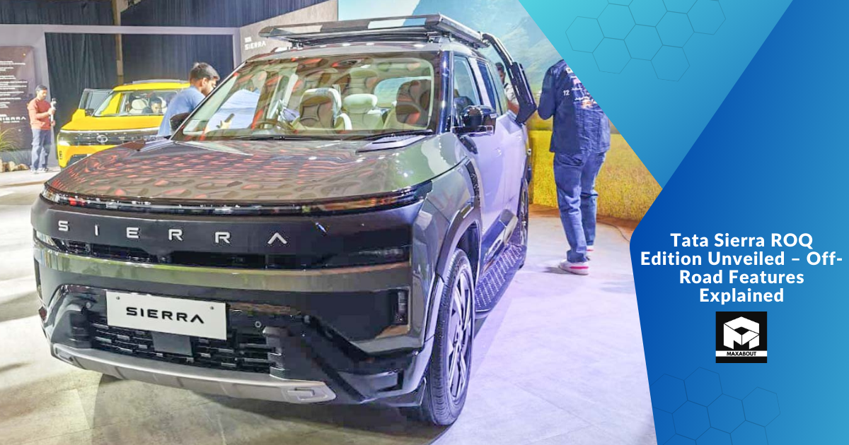 Tata Sierra ROQ Edition Unveiled – Off-Road Features Explained | Autos ...