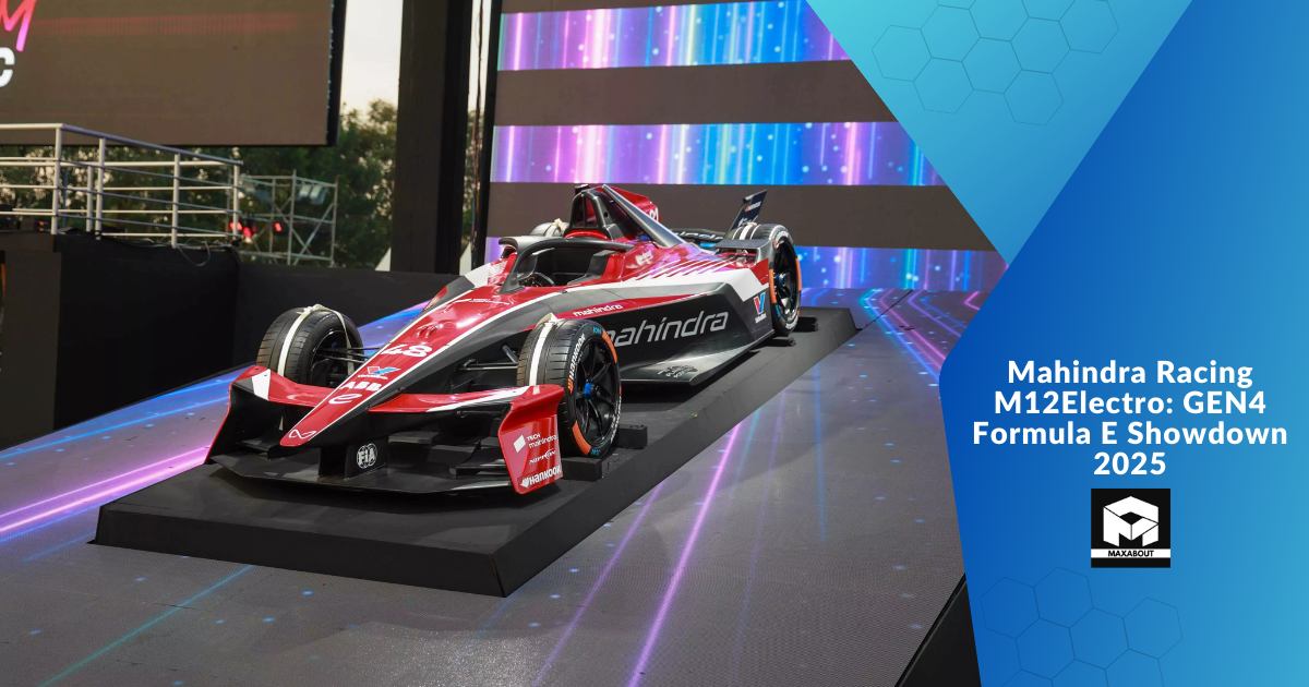 Mahindra Racing M12Electro: GEN4 Formula E Showdown 2025 | Autos MaxAbout