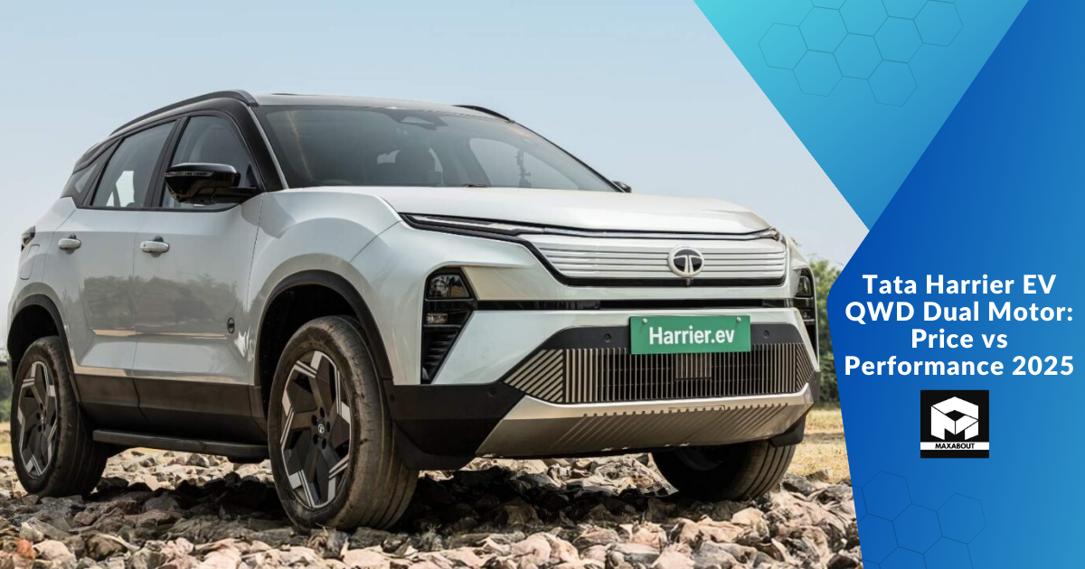 Tata Harrier EV QWD Dual Motor: Price vs Performance 2025 | Autos MaxAbout