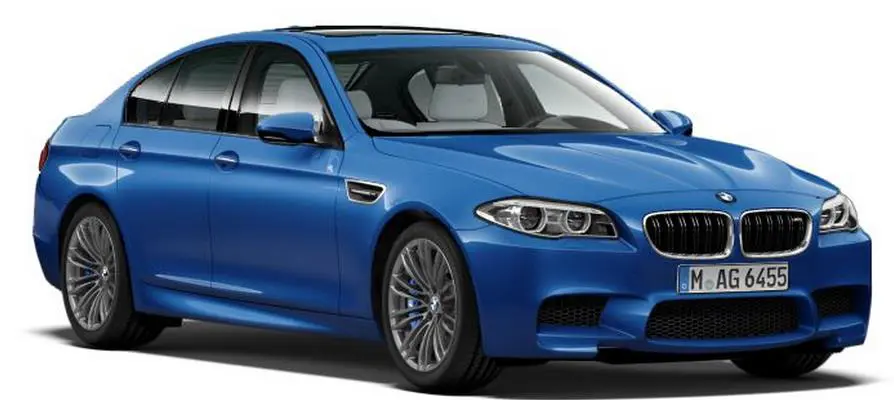 BMW M5 Colors
