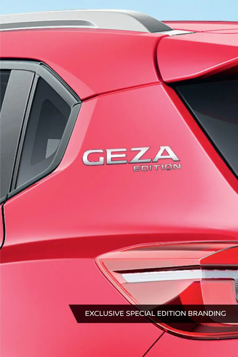Nissan Magnite Geza CVT Special Edition Specs & Price in India