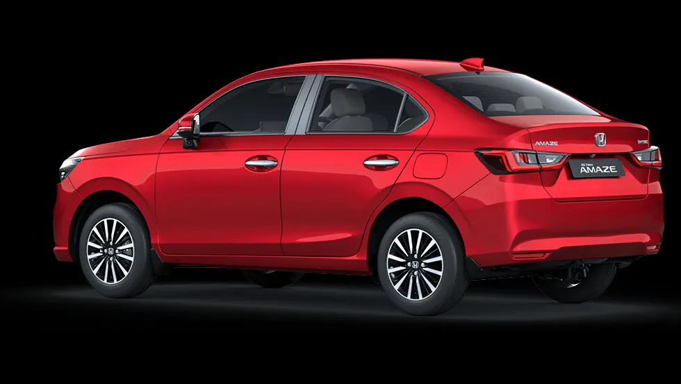 Honda Amaze ZX CVT Price, Specs, Top Speed & Mileage in India