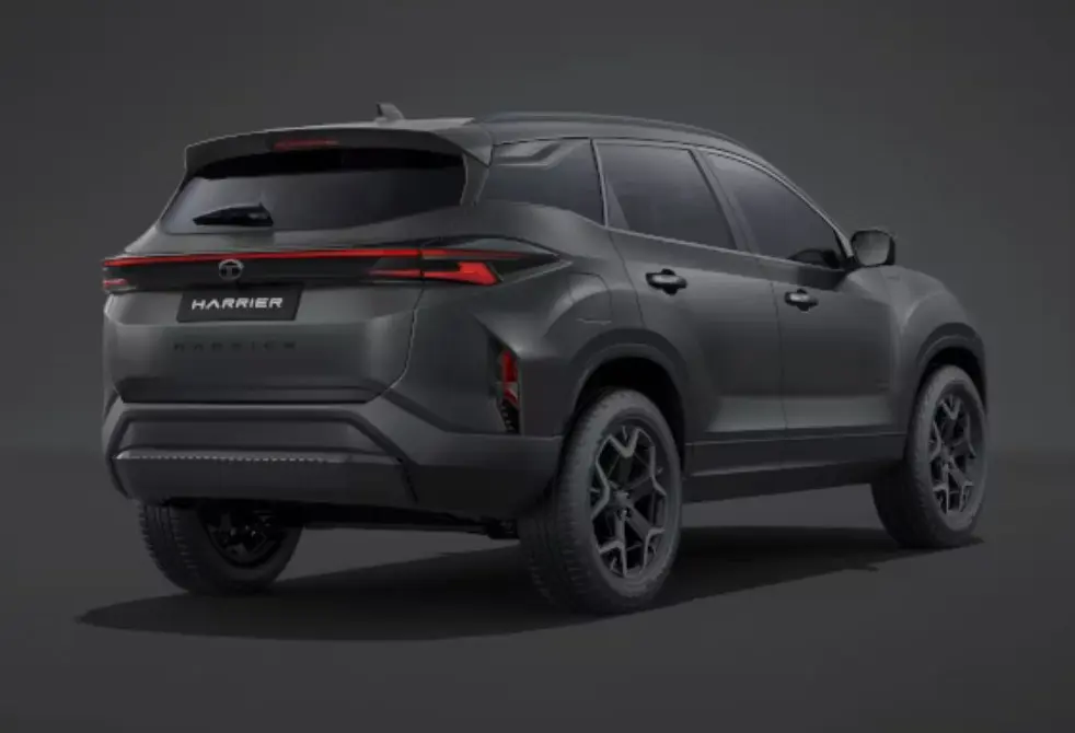 2025 Tata Harrier Stealth Edition Price, Specs, Top Speed & Mileage in ...
