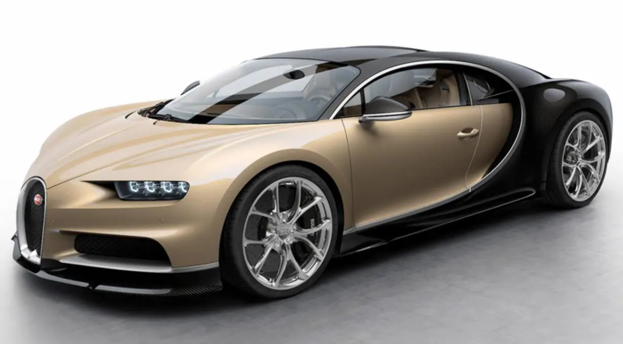 Bugatti Chiron Colors
