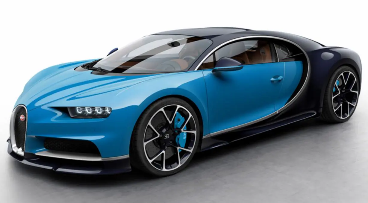 Bugatti Chiron Colors