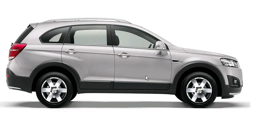 Chevrolet Captiva Colors