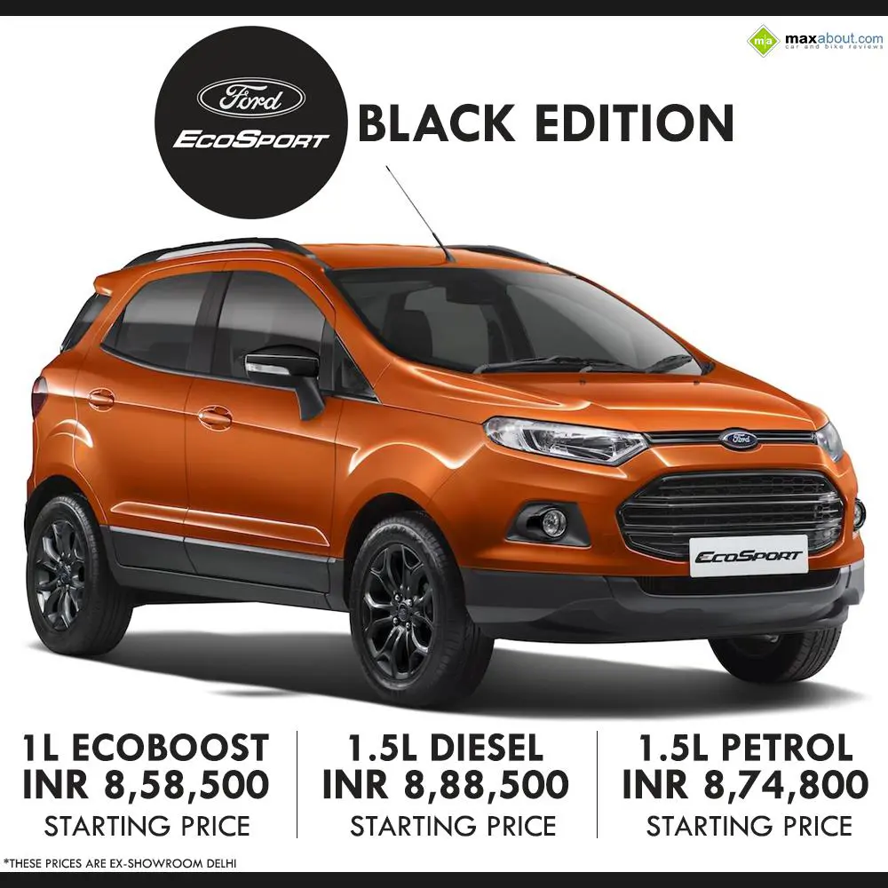 Compare Ford EcoSport EcoBoost Titanium vs Ford EcoSport EcoBoost Trend ...