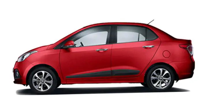 Hyundai Xcent (2019) Colors