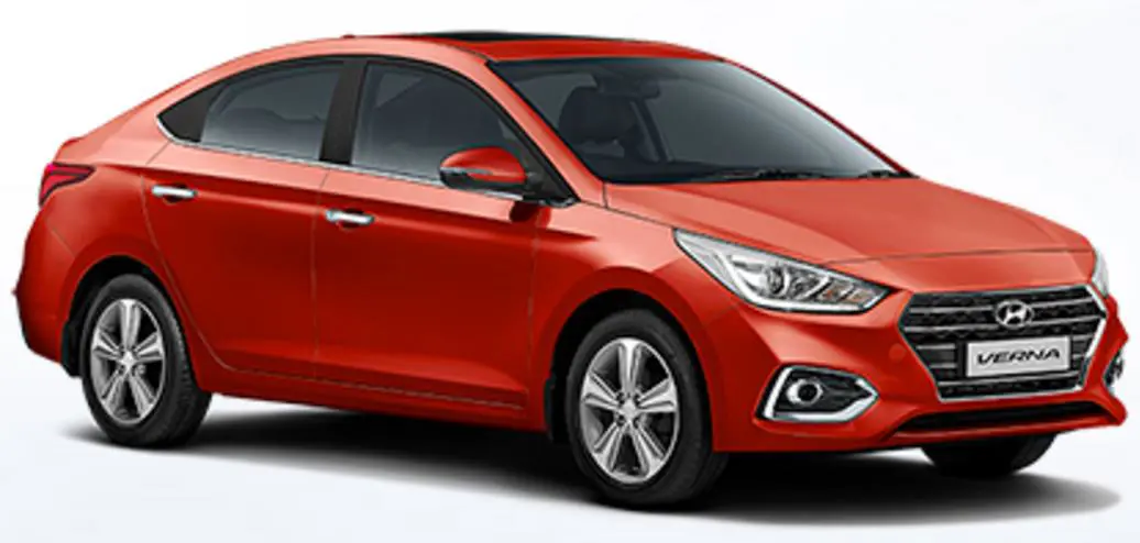 Hyundai Verna (2019) Colors