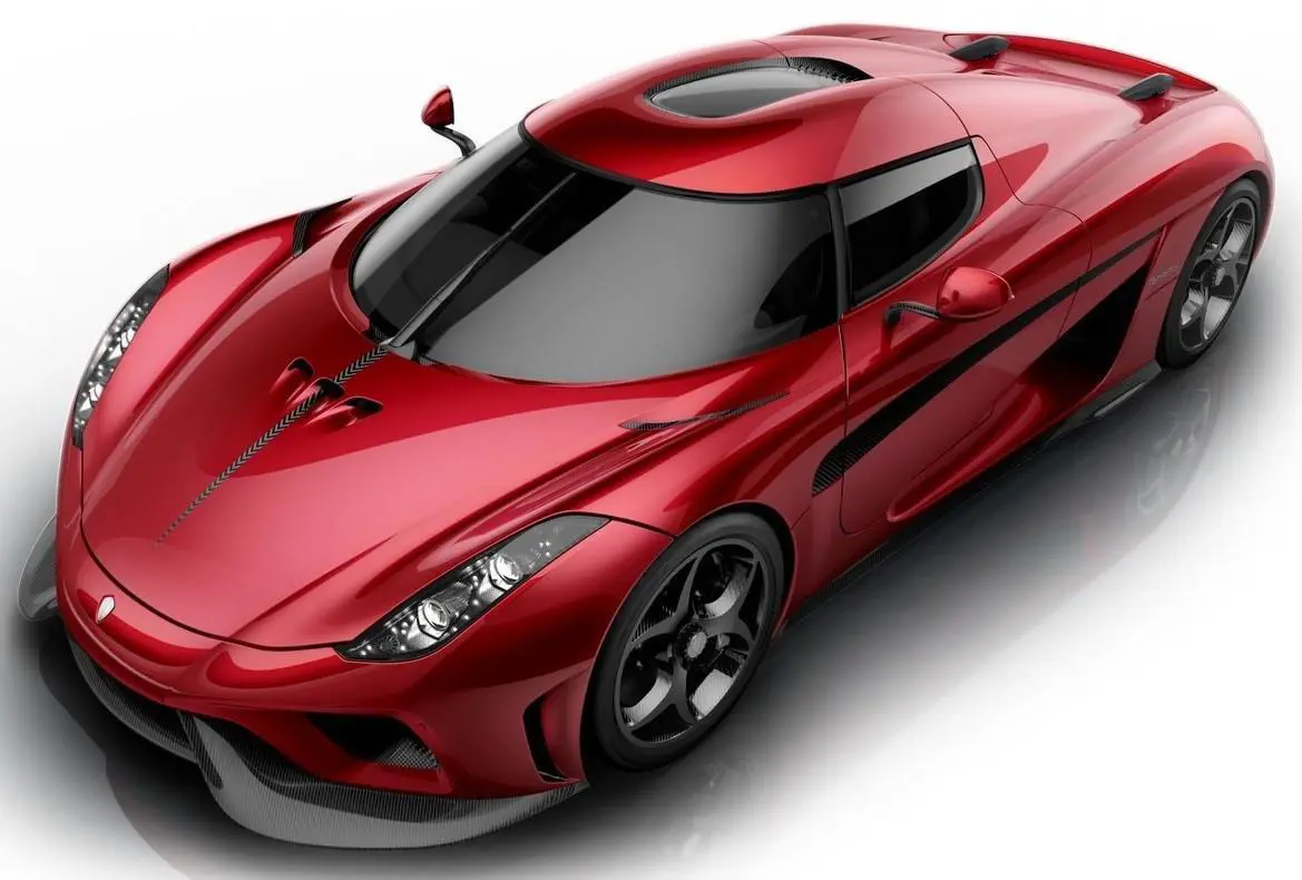 Koenigsegg Regera Hybrid Colors