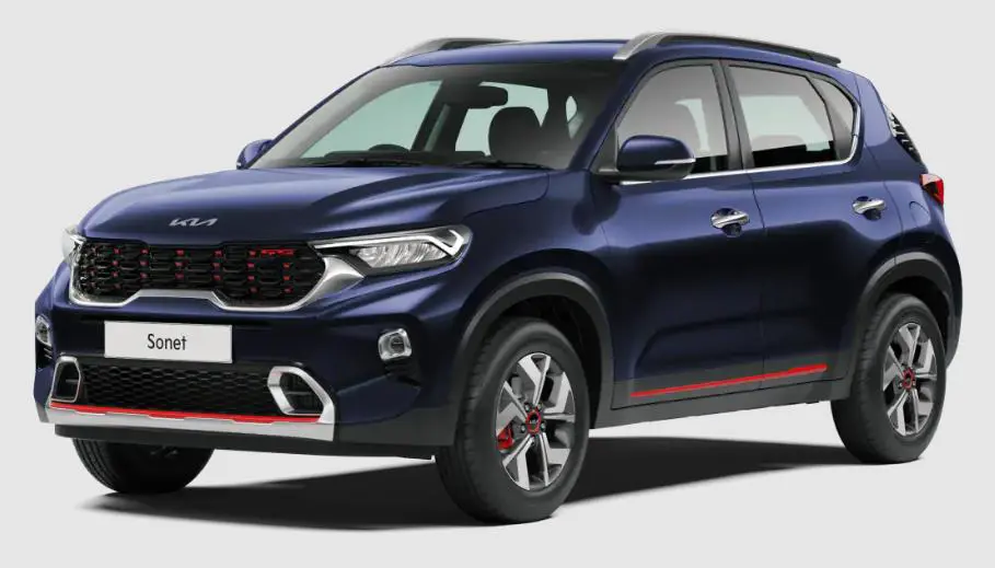 Kia Sonet Diesel HTE Colors