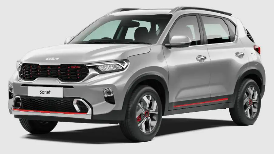 Kia Sonet HTK Plus Colors