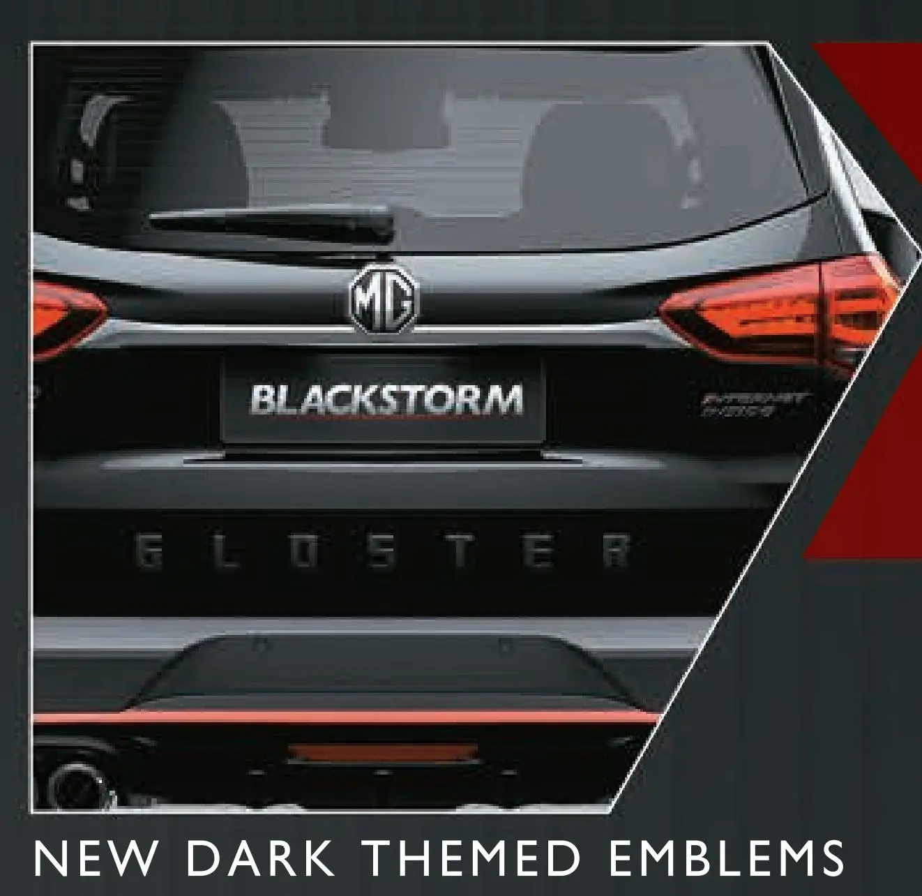 MG Gloster Blackstorm 4x2 7-Seater Images