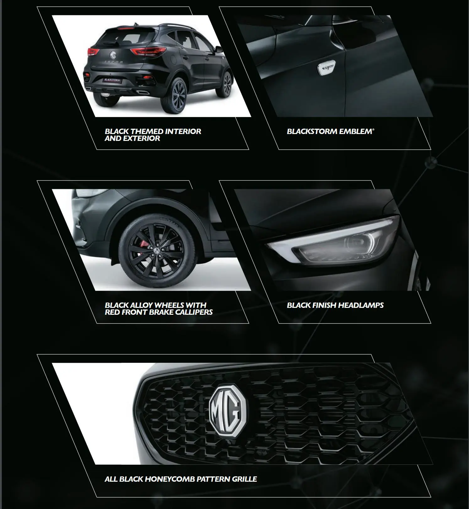 MG Astor Blackstorm Price, Specs, Top Speed & Mileage in India