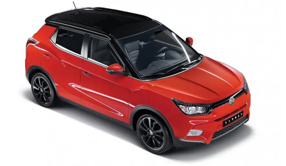 Ssangyong Tivoli SUV Colors