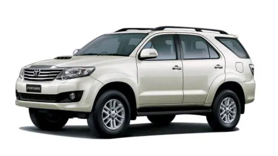 Toyota Fortuner 4x4 Colors