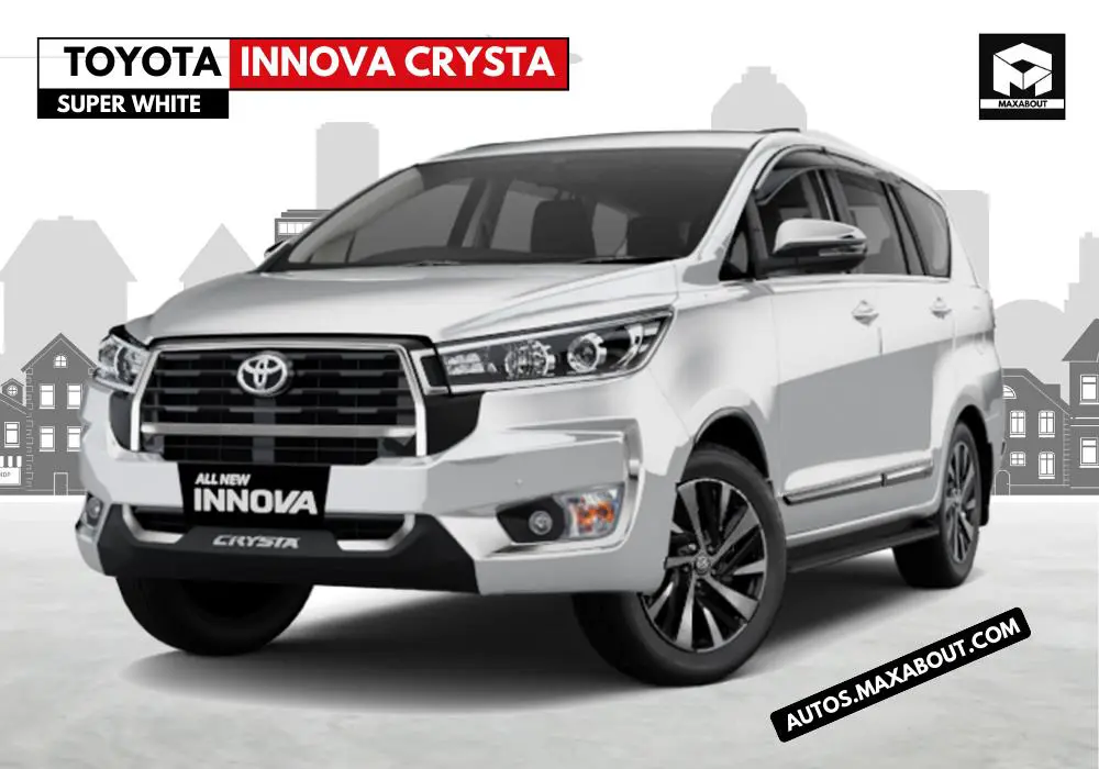 Toyota Innova Crysta Colors