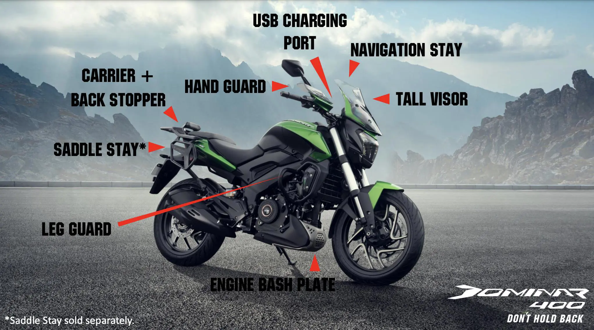 2025 Bajaj Dominar 400 Price, Specs, Top Speed & Mileage in India (New ...