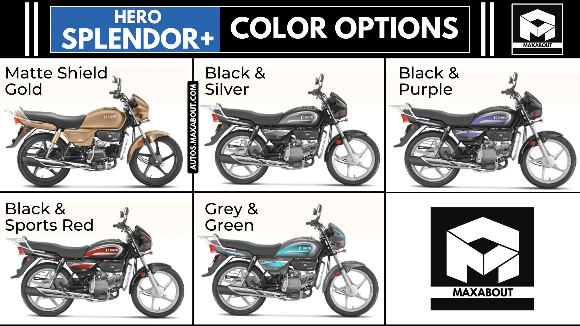 Hero Splendor Plus 100cc Electric Start Images
