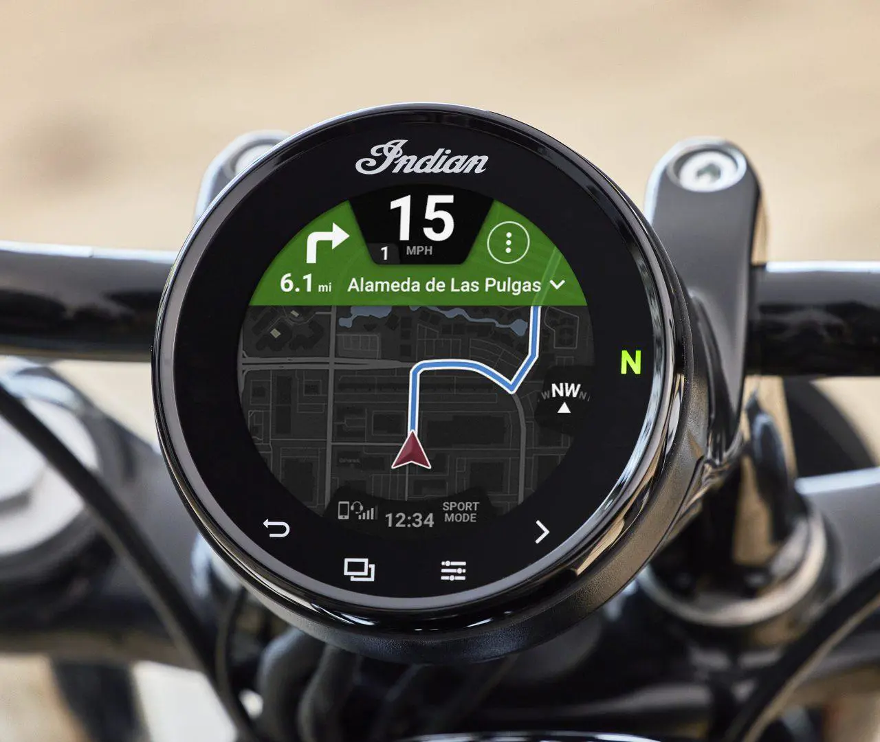 Indian Chief Dark Horse V-Twin Images