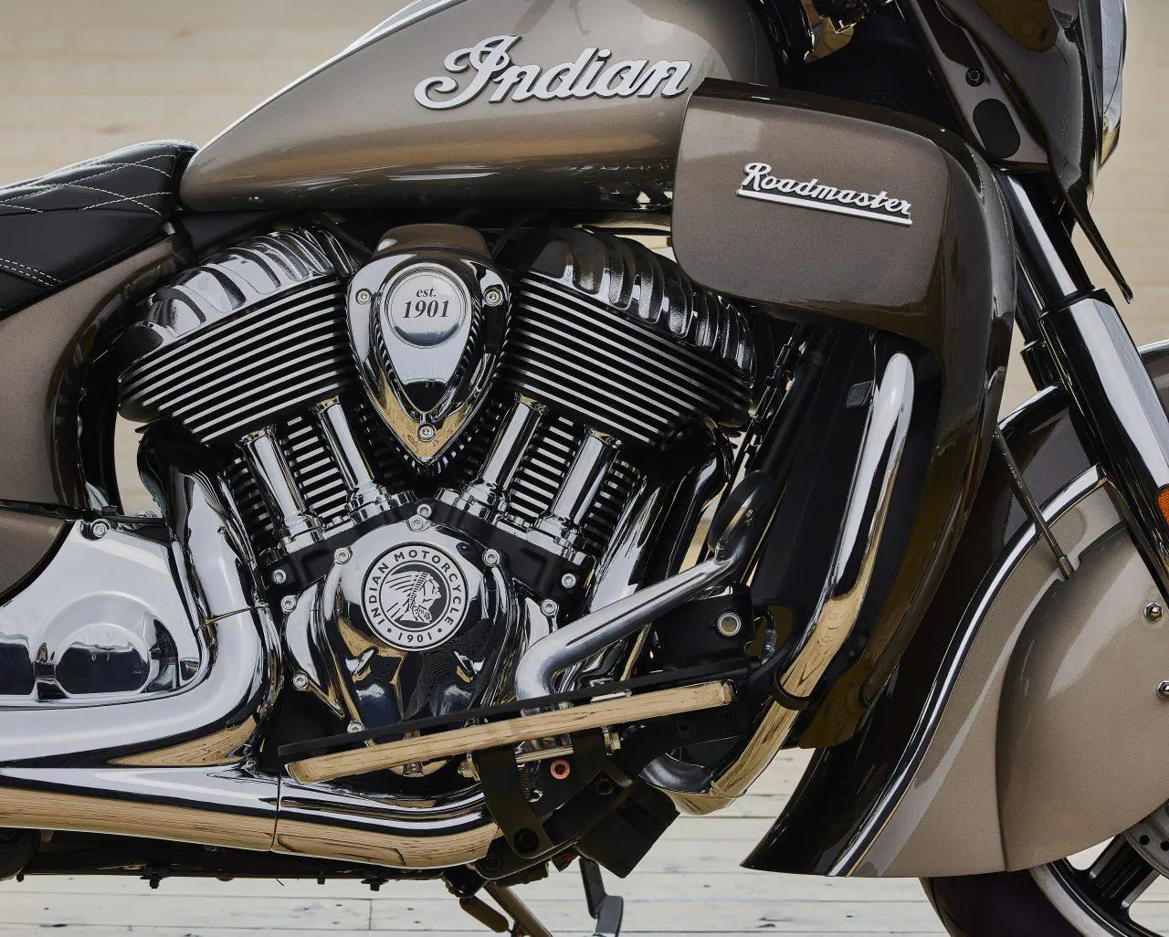 Indian Roadmaster V-Twin Images