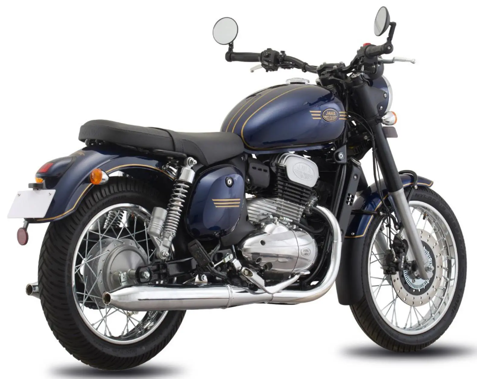 Jawa 42 Nebula Blue Price, Specs, Top Speed & Mileage in India
