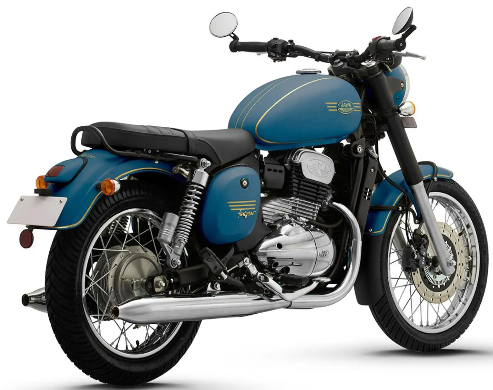 Jawa 42 Starlight Blue Price, Specs, Top Speed & Mileage in India