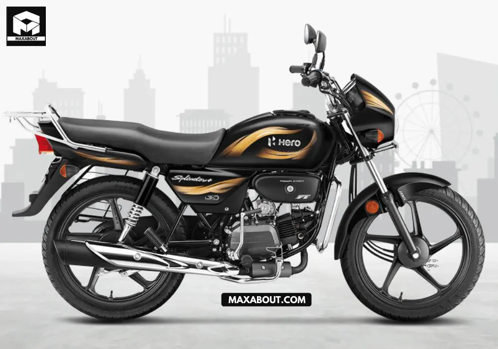 Hero Splendor Plus Black and Accent Edition Images | MaxAbout | Autos ...