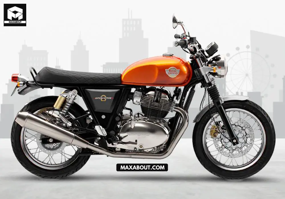 Royal Enfield Interceptor 650 Orange Crush Images | MaxAbout | Autos ...