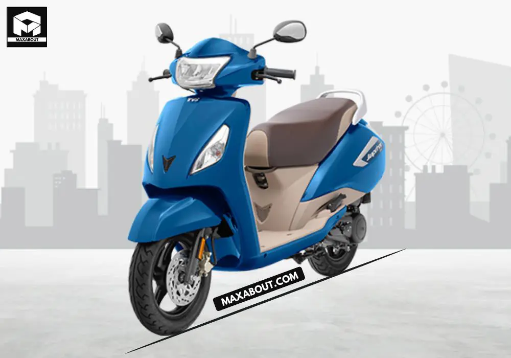Tvs Jupiter Blue Colour