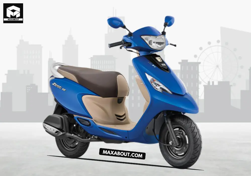 Scooty Zest Logo 2020 TVS Scooty Zest 110 BS6 First Look Review