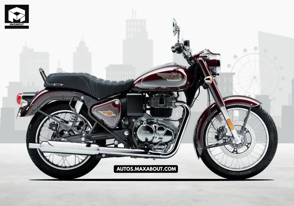 Royal Enfield Bullet 350 Standard Maroon Images