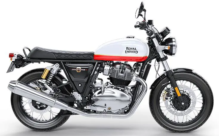 Royal Enfield Interceptor 650 (Old) ₹272,806 - ₹277,732, Specifications ...