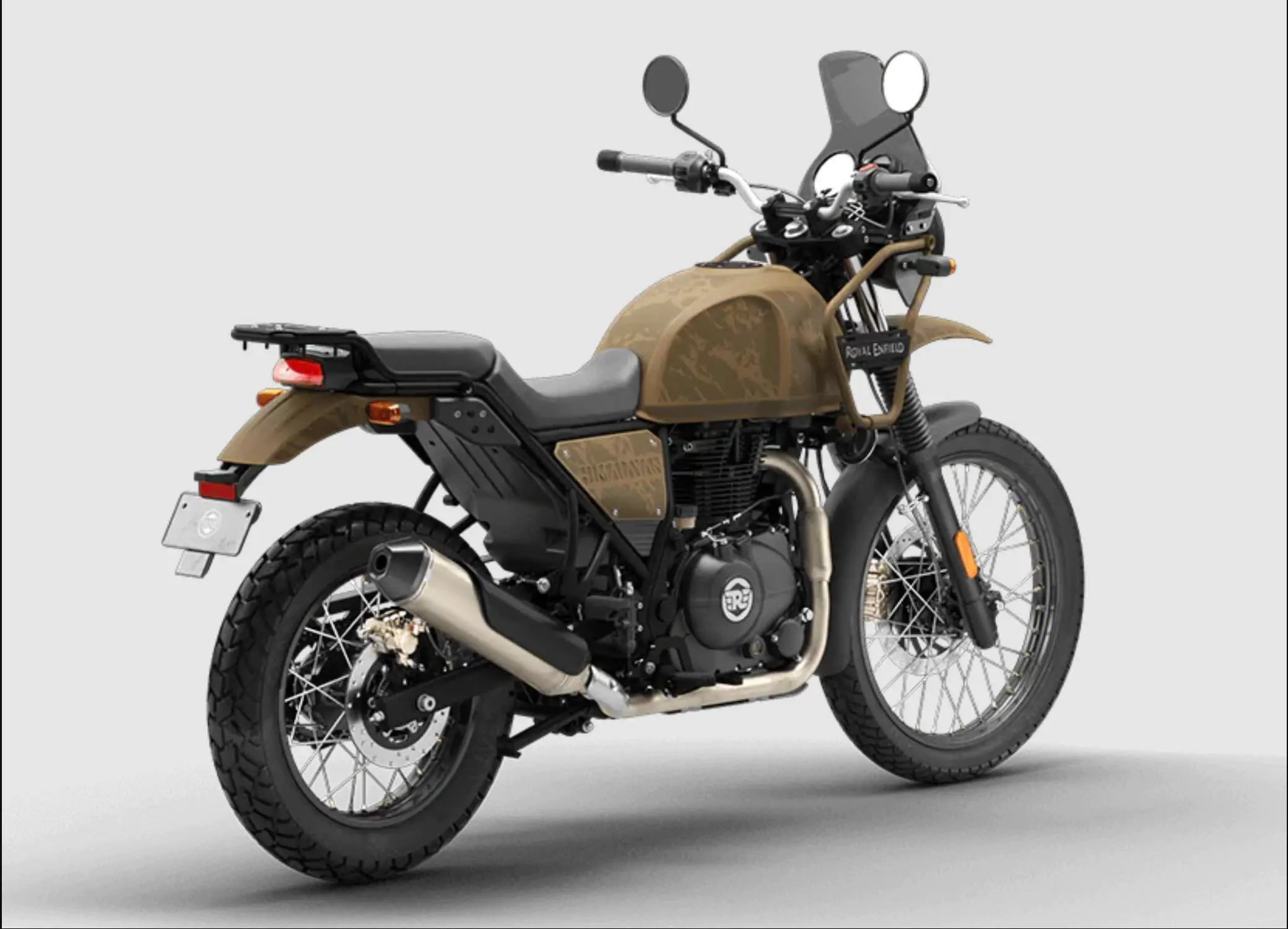 Royal Enfield Himalayan Dune Brown Images