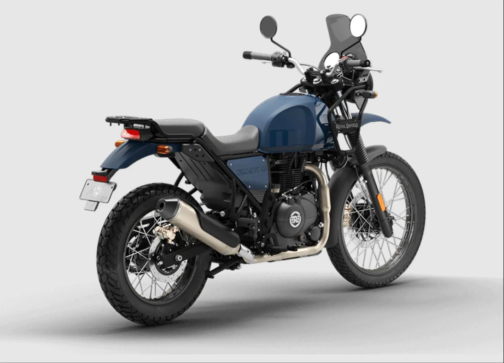 Royal Enfield Himalayan Glacier Blue Price, Specs, Top Speed & Mileage ...