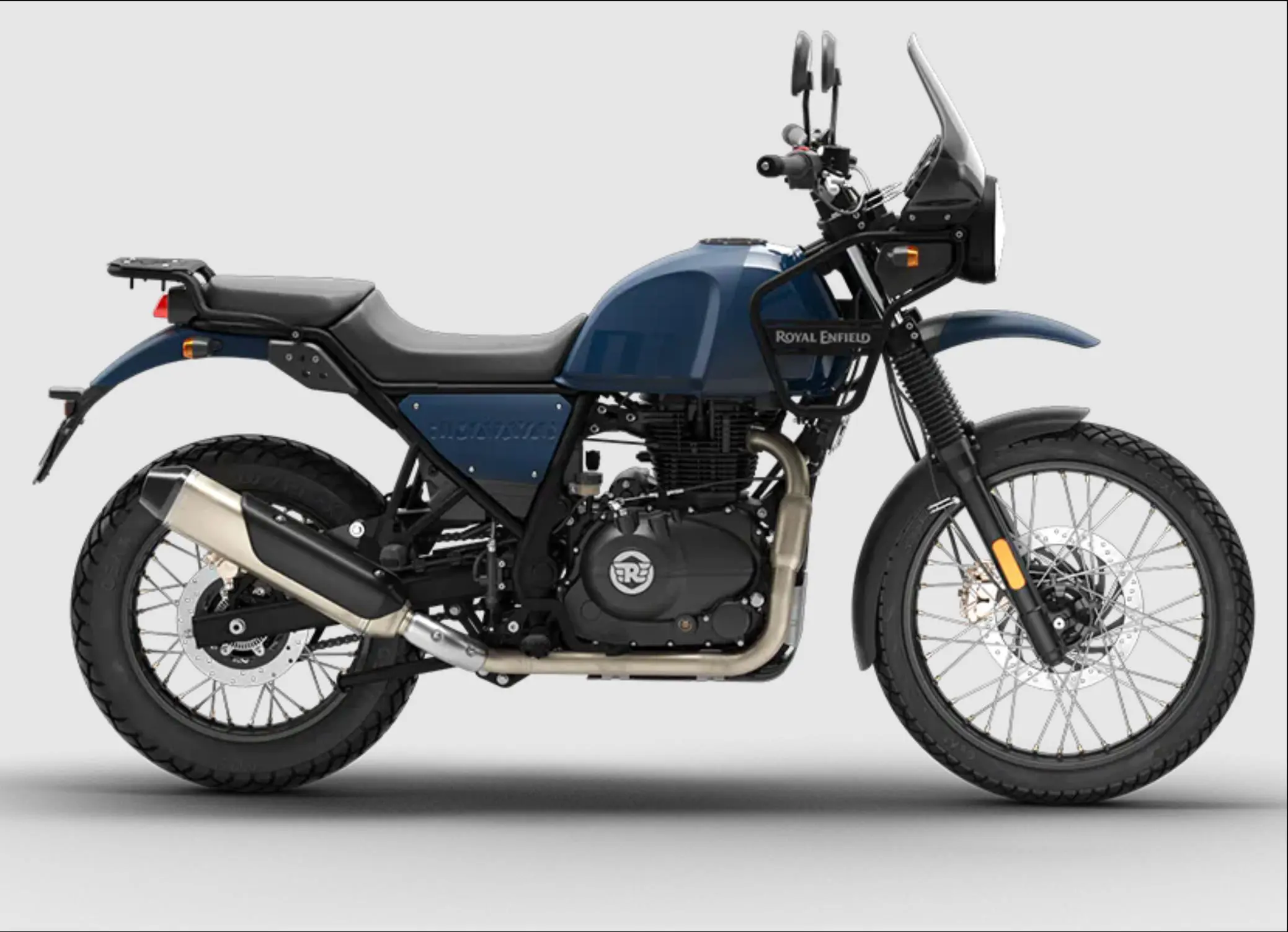 Royal Enfield Himalayan Glacier Blue Price, Specs, Top Speed & Mileage ...