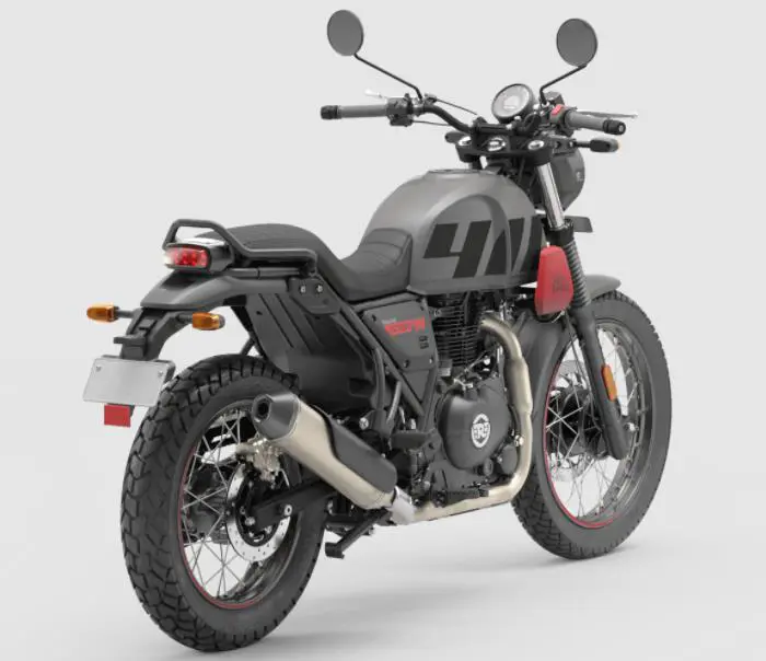 Royal Enfield Scram Graphite Red Price, Specs, Top Speed & Mileage in India