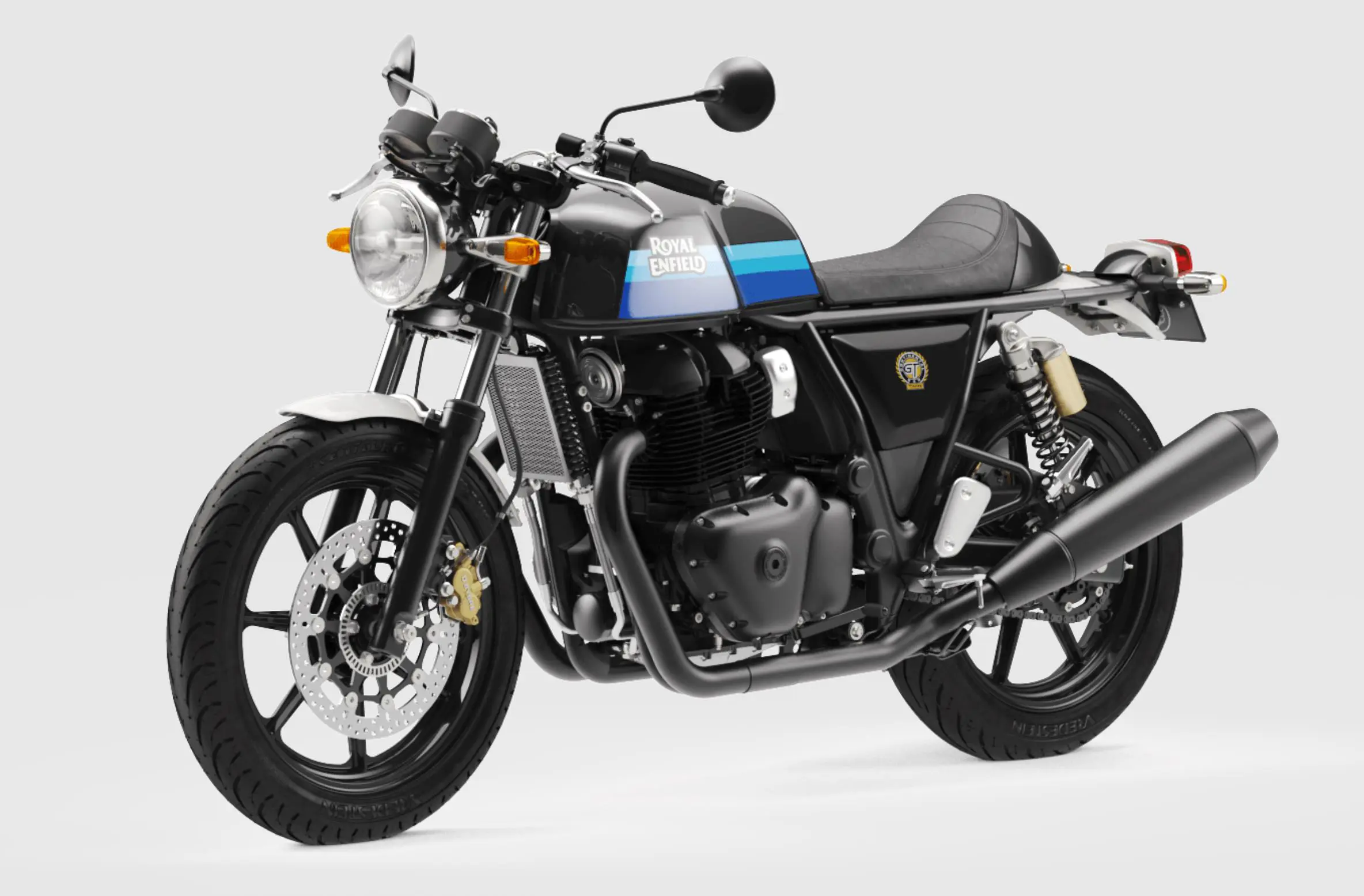 Royal Enfield Continental GT 650 Slipstream Blue Price, Specs, Top ...