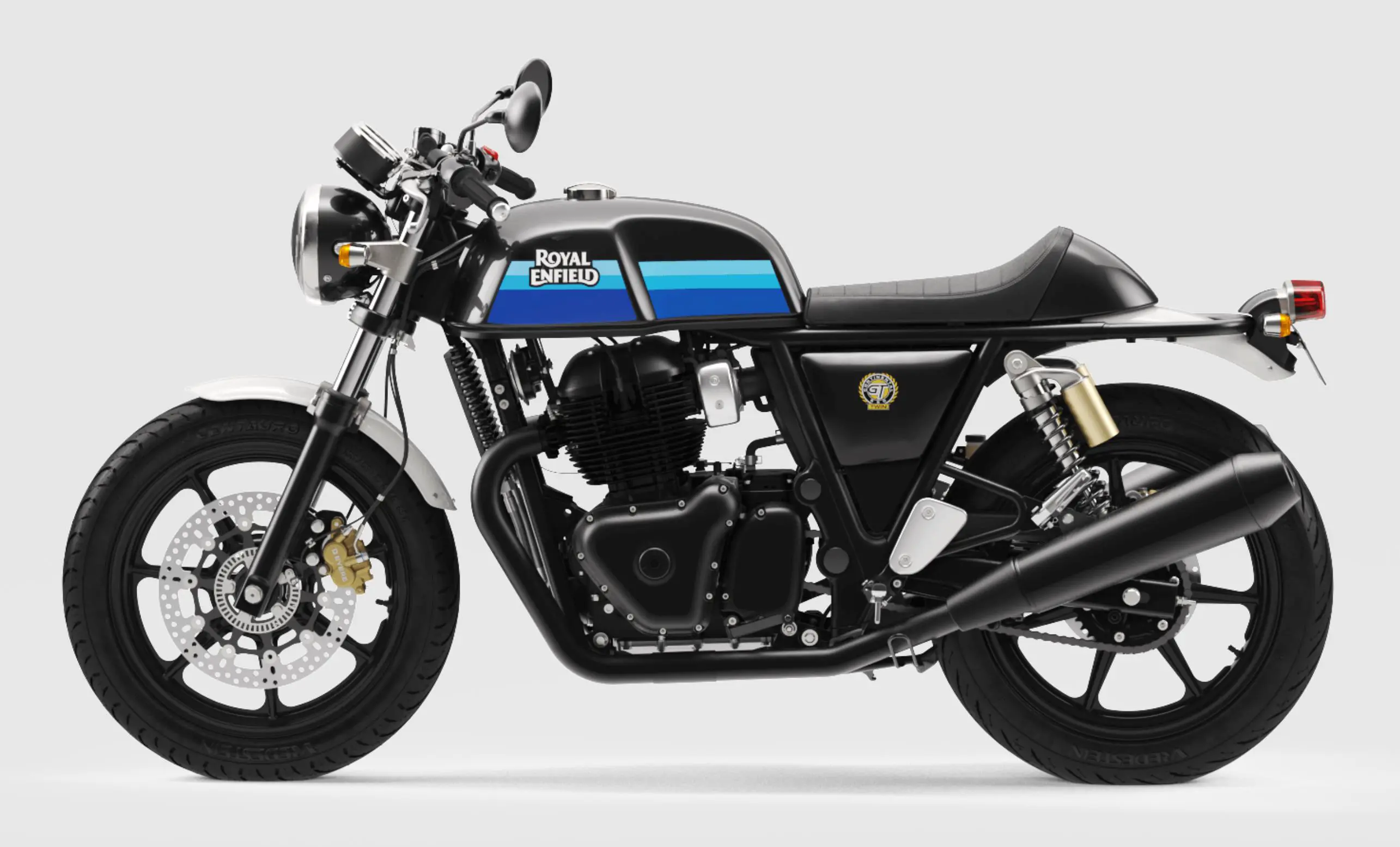Royal Enfield Continental GT 650 Slipstream Blue Images