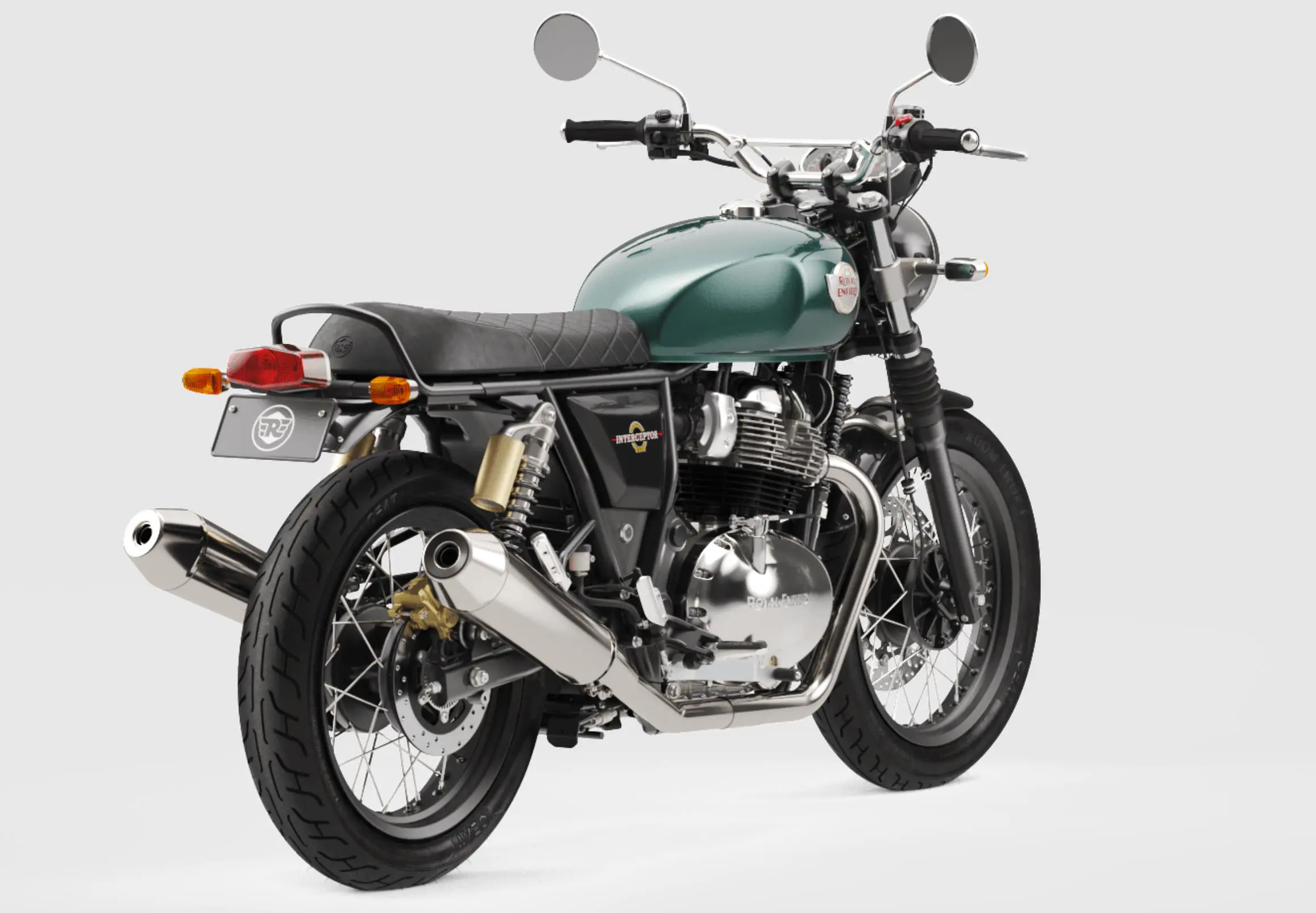 Royal Enfield Interceptor 650 Cali Green Price, Specs, Top Speed ...