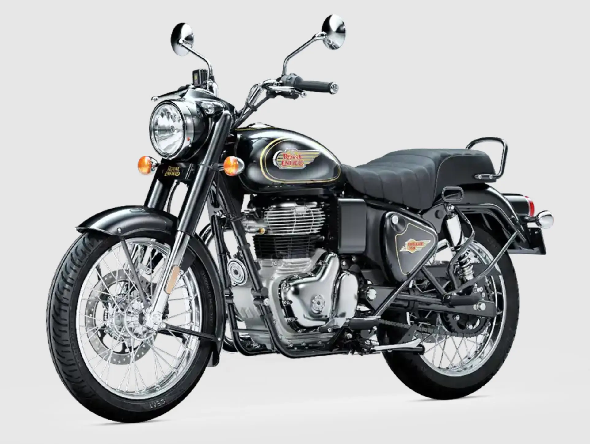 Royal Enfield Bullet 350 Standard Black Price, Specs, Top Speed ...