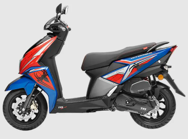 TVS NTorq Spiderman Edition Price, Specs, Top Speed & Mileage in India