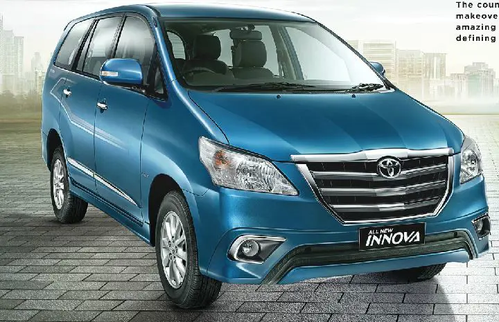 2014 Toyota Innova 3-Quarter Front 'Blue Metallic' - Image Gallery ...