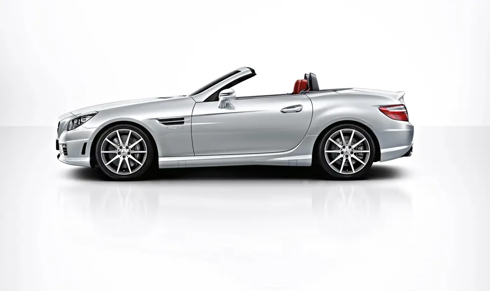 2014 Mercedes SLK 55 AMG Side View - Image Gallery | Maxabout | Autos ...