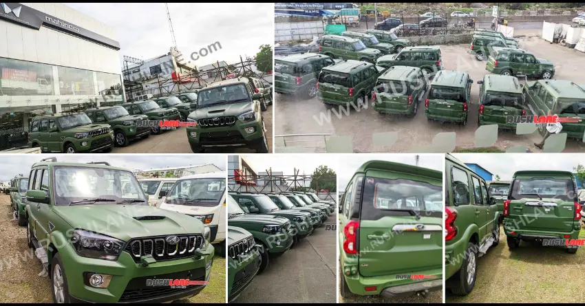 Army Mahindra Scorpio Classic - Images Source - RushLane - Image ...