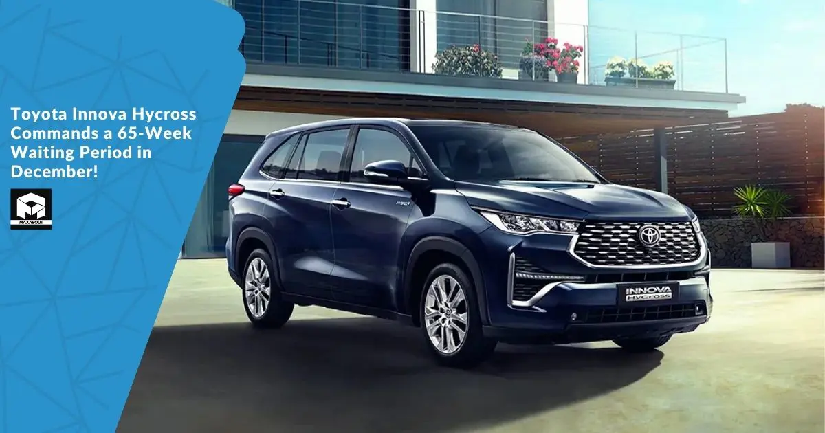 2024 Toyota Innova HyCross G-SLF Price, Specs, Top Speed & Mileage in India