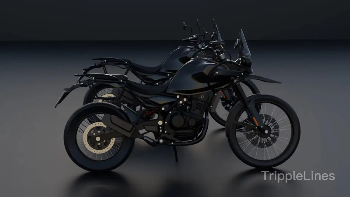 RE Himalayan 450 3D Model - Image Gallery | Maxabout | Autos MaxAbout
