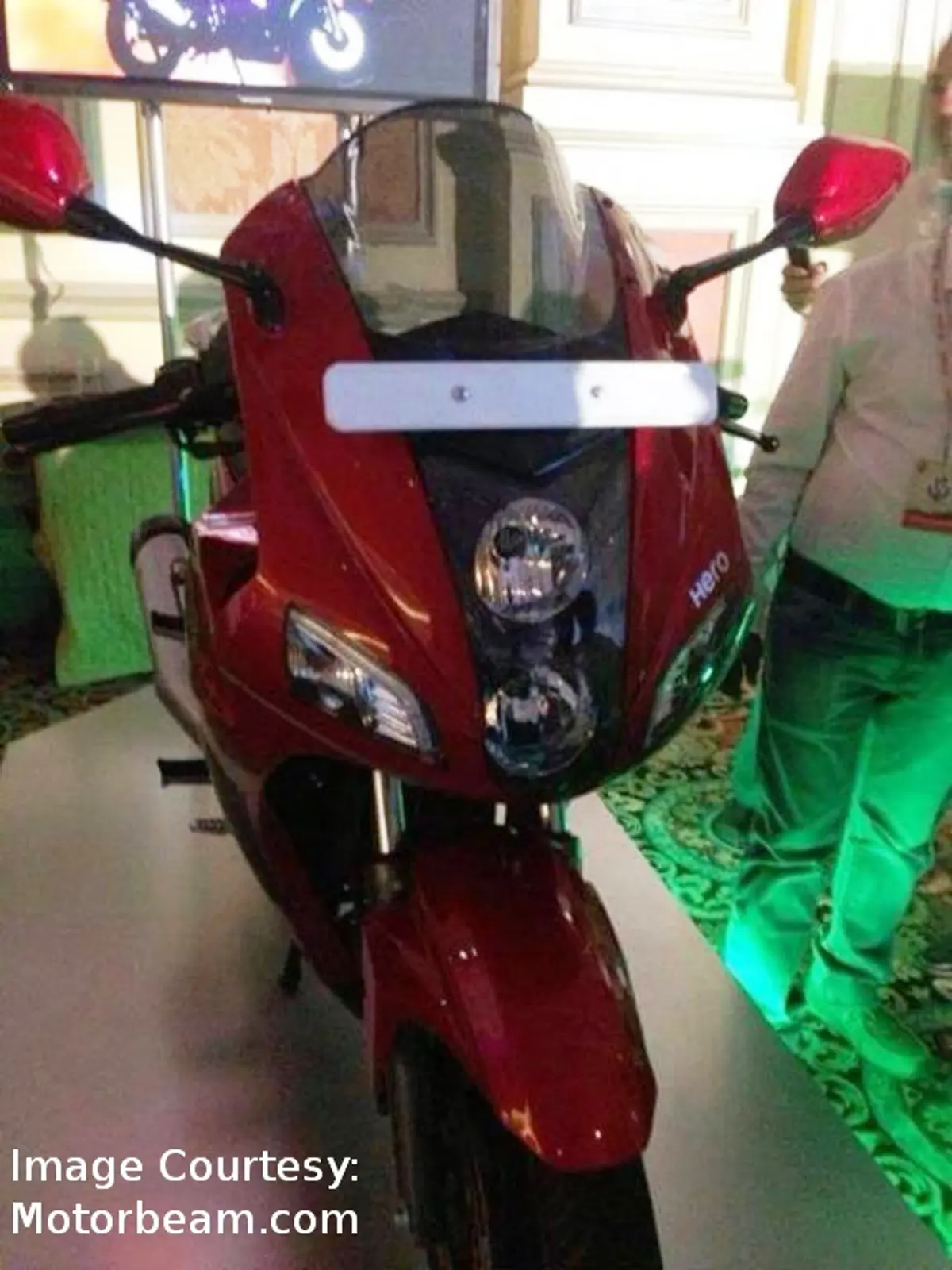 2014 New Hero Karizma ZMR Top View 'Red' - Image Gallery | Maxabout ...