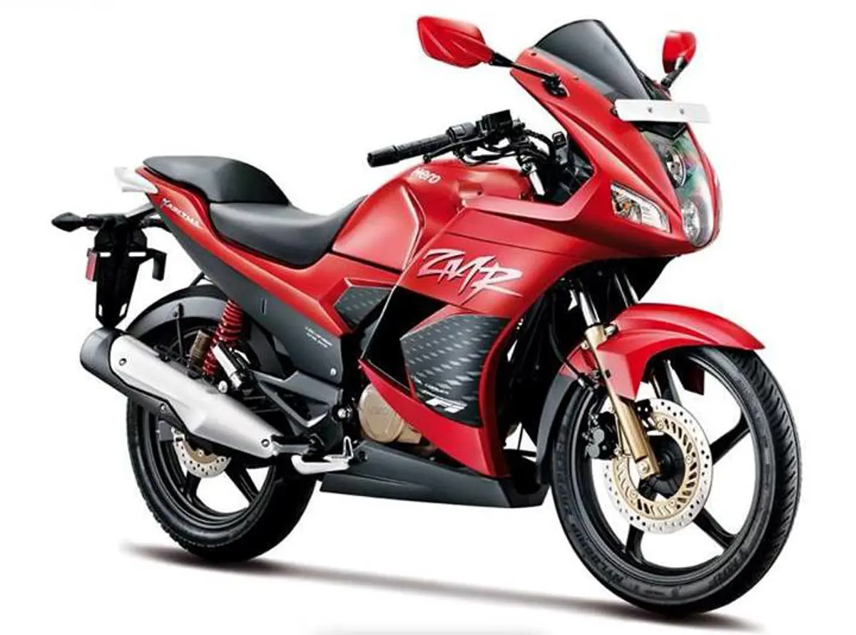 2014 New Hero Karizma ZMR 3-Quarter Front 'Red' - Image Gallery ...